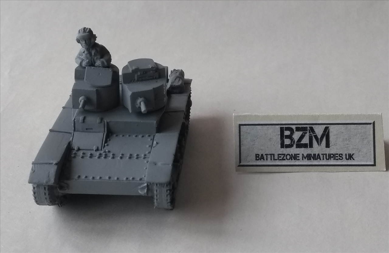 T-26 (Twin Turret) - Battlezone Miniatures