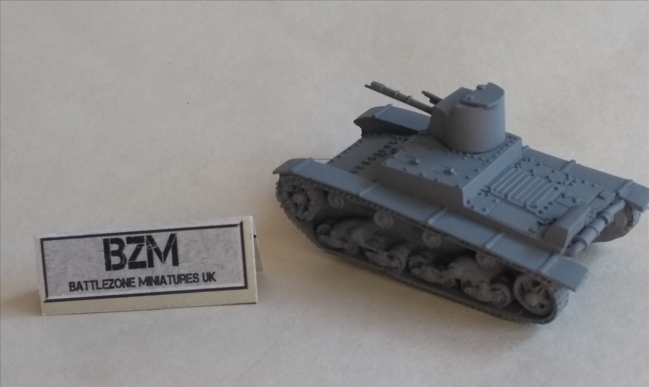 KhT-26 Chemical Tank - Battlezone Miniatures
