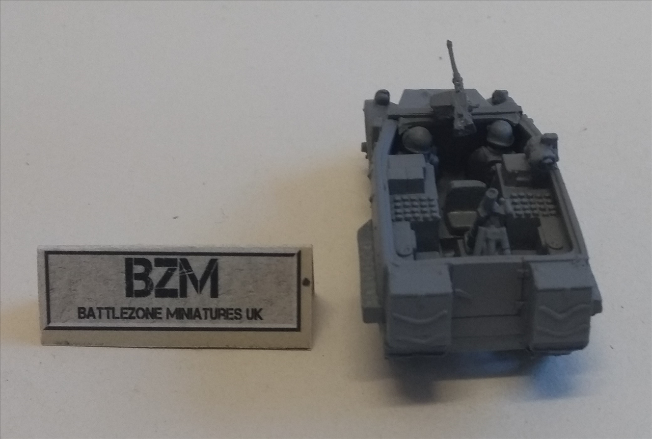 M4A1 Half-track 81mm mortar carriage - Battlezone Miniatures