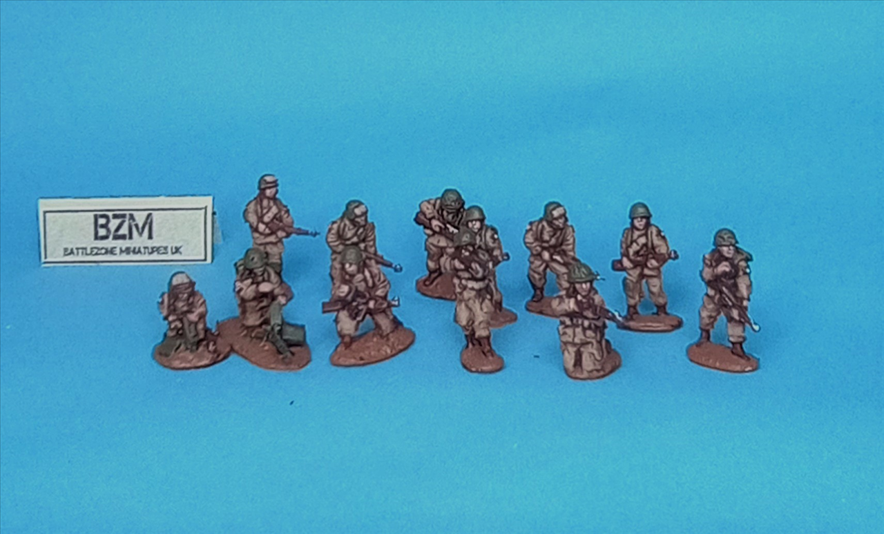 Airborne Rifle Squad - Battlezone Miniatures