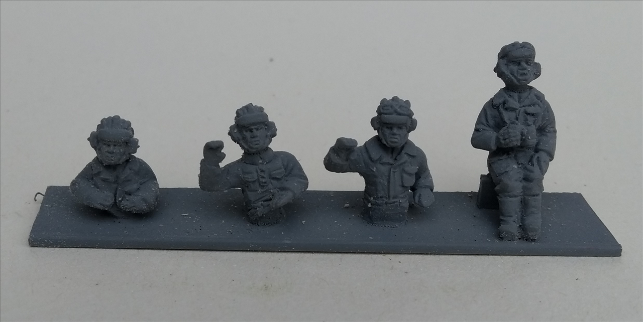 Tank Crew - Battlezone Miniatures