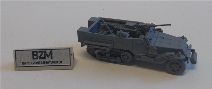 M4A1 Half-track 81mm mortar carriage - Battlezone Miniatures